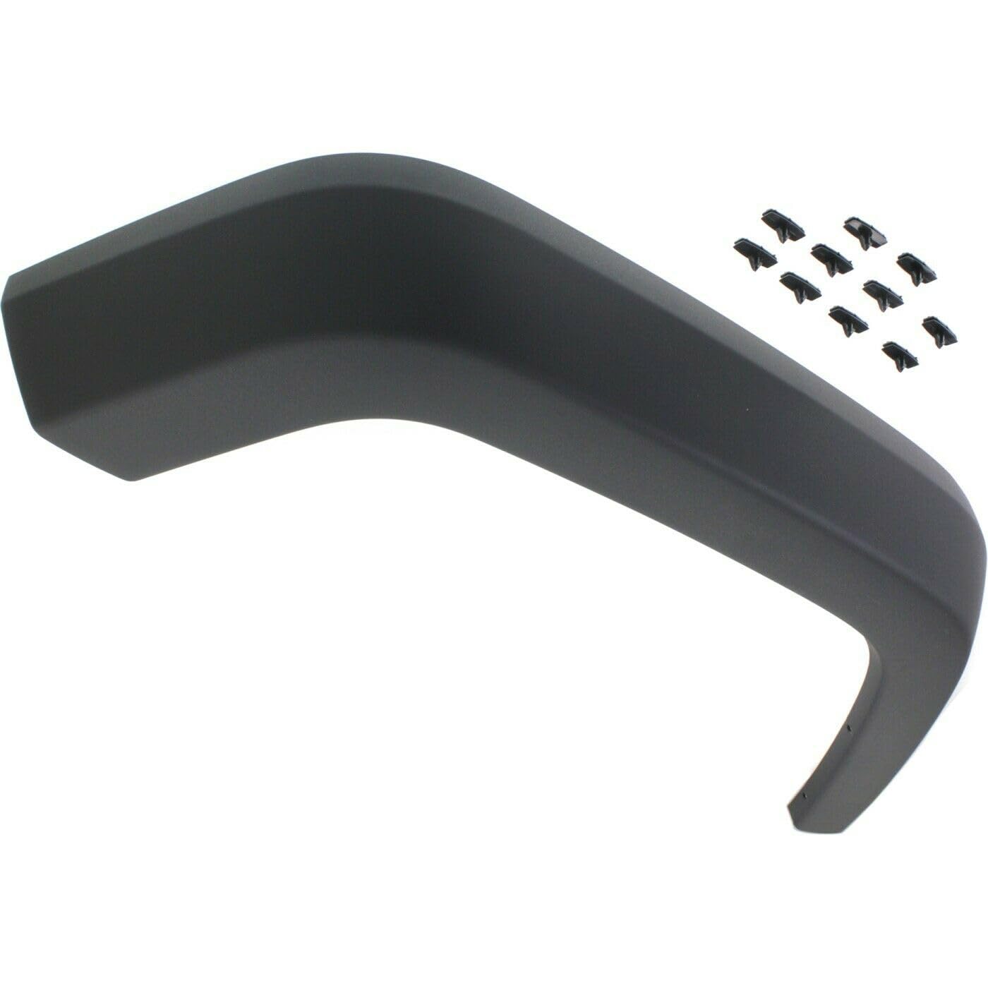 CUURTKE 1pc Fender Flares Rear Right Passenger Textured Black Plastic Bolt-On Style 14511503 5KF16RXFAE