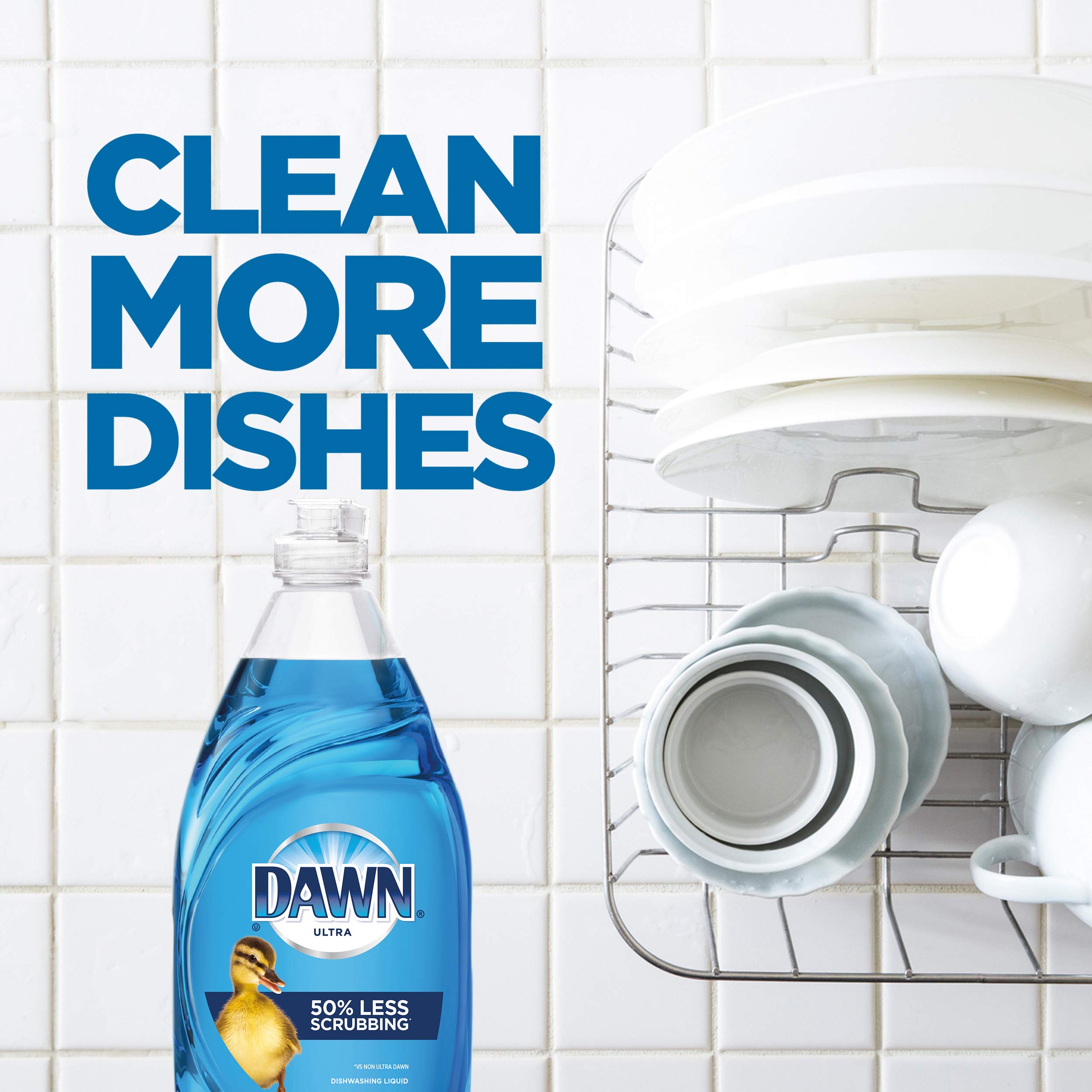 Dawn Ultra Dish Soap Dishwashing Liquid, Original, 18 fl oz