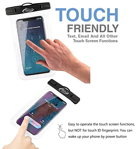 Large Universal Waterproof Case, AiRunTech Waterproof Phone Pouch Compatible with iPhone 14 Pro Max/13/12/11/XR/X/SE//8/7, Galaxy S22/S21, Note 20 Pixel/OnePlus Underwater Phone Protector Vacation