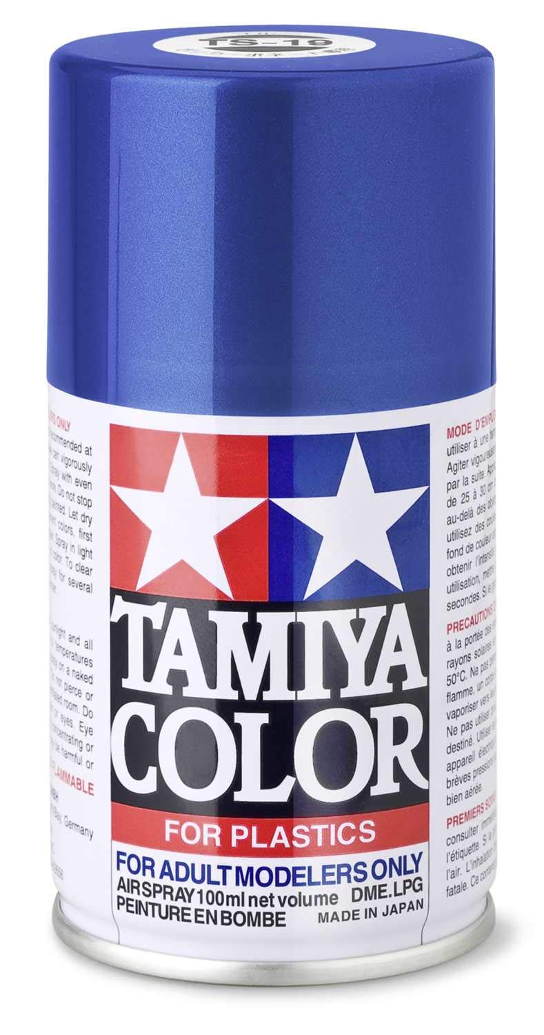 Tamiya Spray Lacquer TS-19 Metallic Blue - 100ml Spray Can 85019