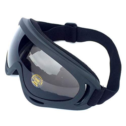 Cycling Cross Country Goggles Motorcycle Goggles ski Glasses Safety Protective Goggles (Black Frame Colourful)