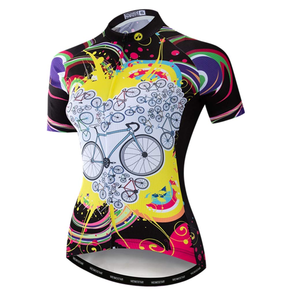 Cycling Jersey Women Short Sleeve Racing Sports MTB Bike Shirts Bicycle Clothing
