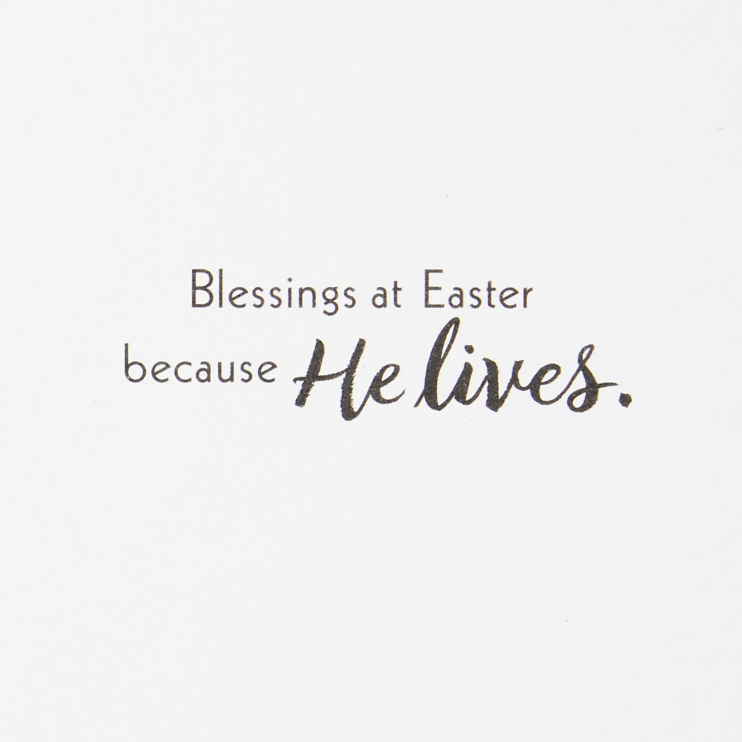 Dayspring Pack of Religious Easter Cards, Blessings at Easter (10 Cards with Envelopes)