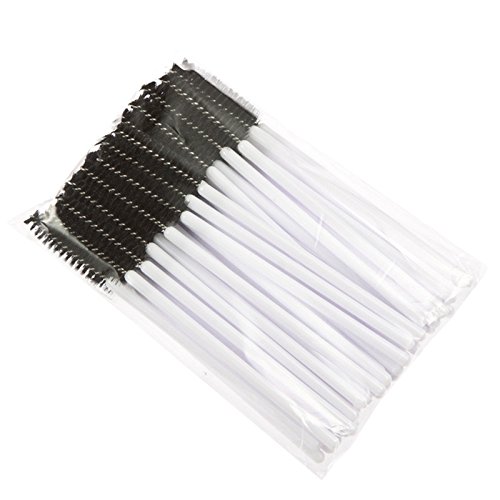 Gothic Vanity 50pcs Mascara Makeup Disposble Brush Tool Cosmetic Eyelash Brush Toddler Hair Brush Curly Hair