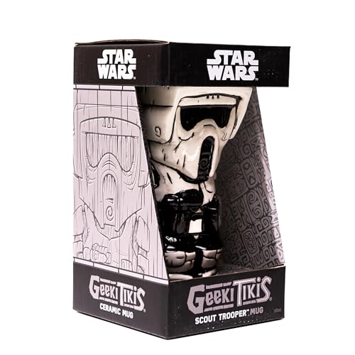 Geeki Tikis Star Wars Scout Trooper Ceramic Mug | Holds 16 Ounces