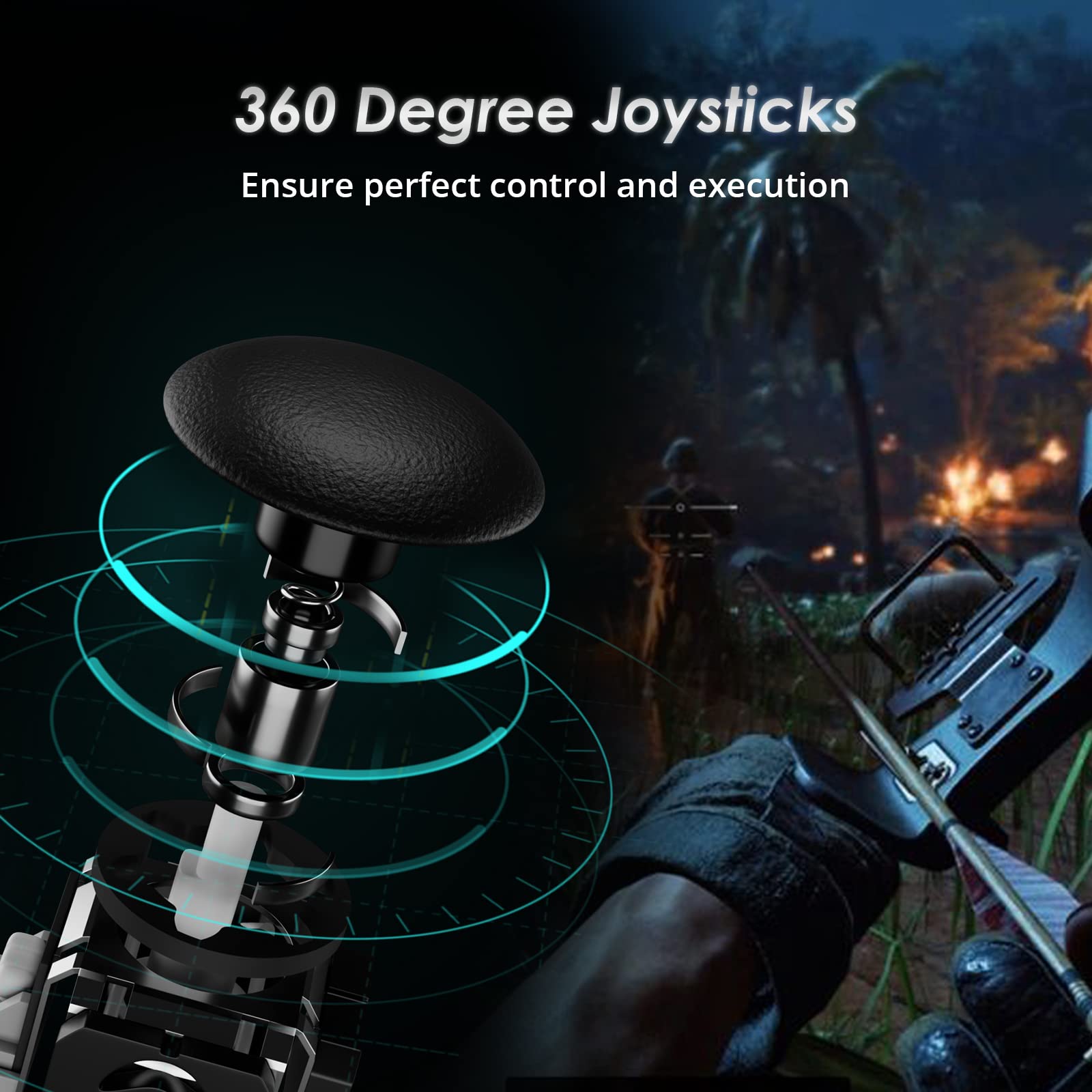 CHENGDAO Controller for PS3 2 Pack Wireless Controller for Playstation 3 Game Remote with Double Shock, Upgrade Joystick Control for PS3 Remote with Rechargeable Battery, 6-Axis & USB Charging Cable