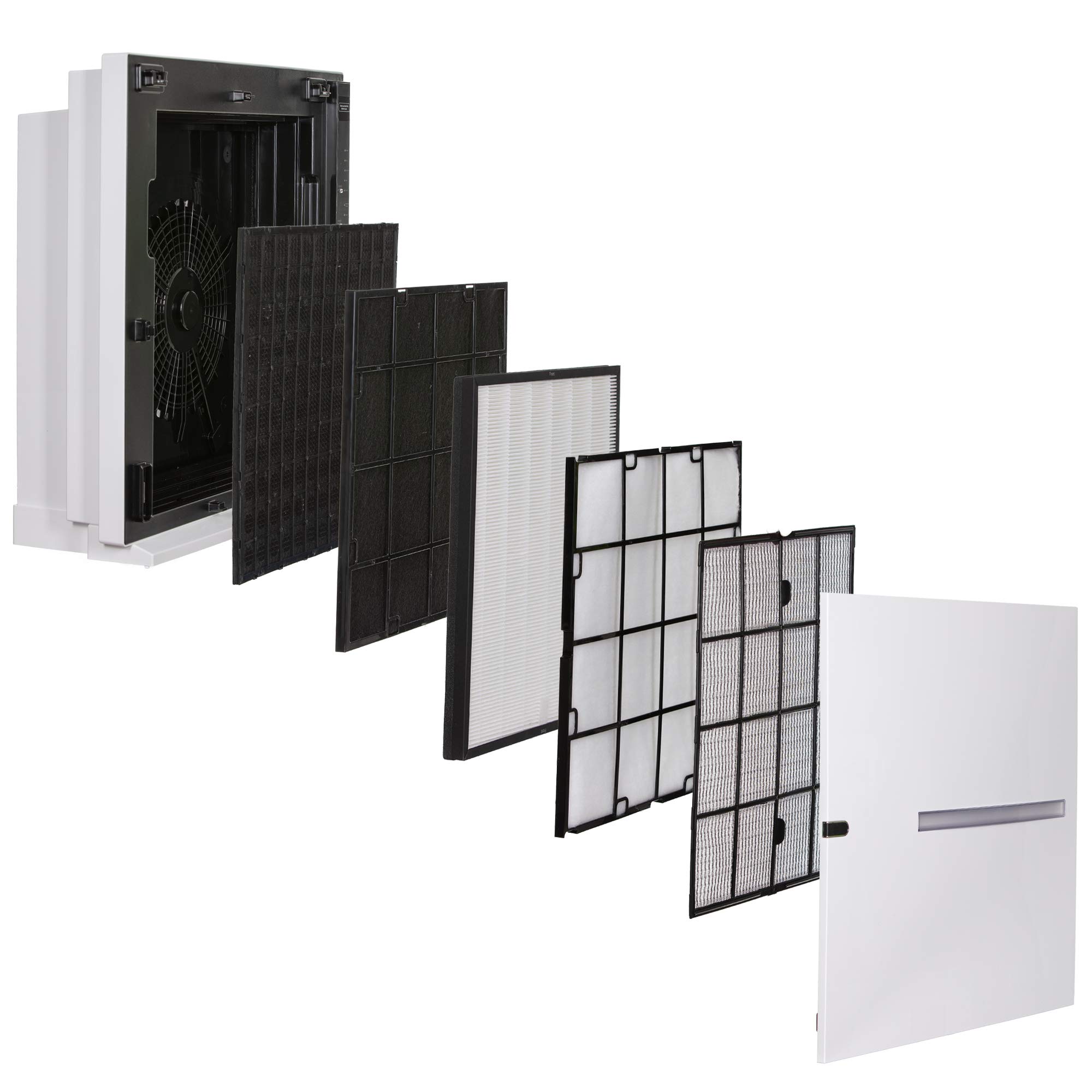 Climestar Filter Kit Compatible Replacement for Rabbit Air Minus A2 SPA-700A SPA-780A Air Purifiers - Odor (Set of 4 Filters)