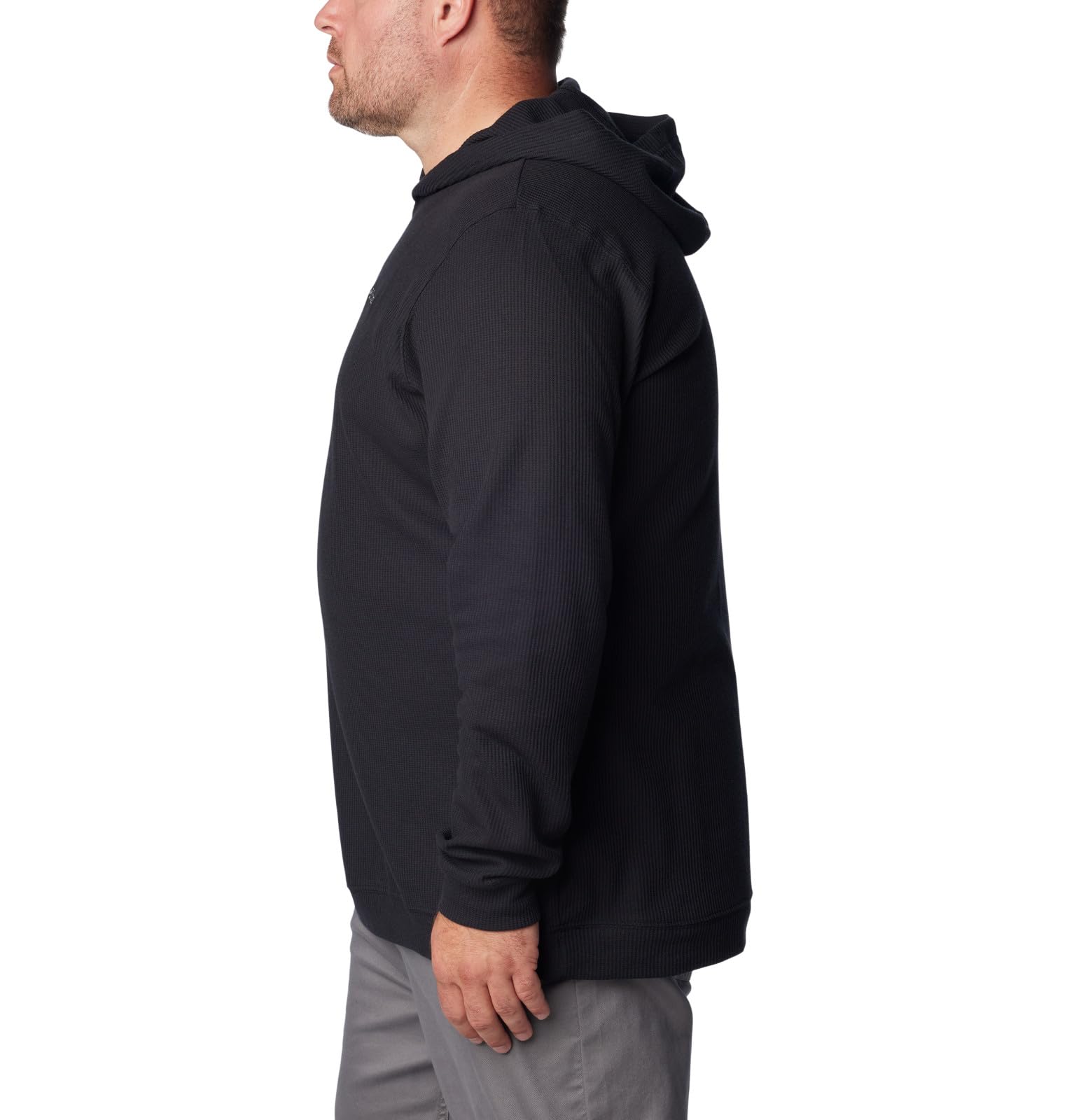Columbia Men's Pitchstone Knit Hoodie, Black, X-Large