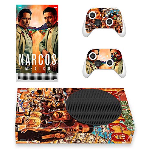 Gangster Drama Series Movie Game Console Series S Console and Controller Skin Set, Skin Wrap Decal Kit