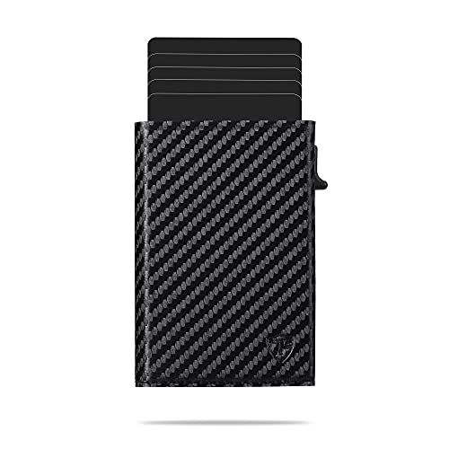 Conceal Plus Slide Up Wallet for Men, Secure Scan Proof Wallet with Pop Up Card Wallet Once Click Acess - Makes a Great Gift or Travel Wallet