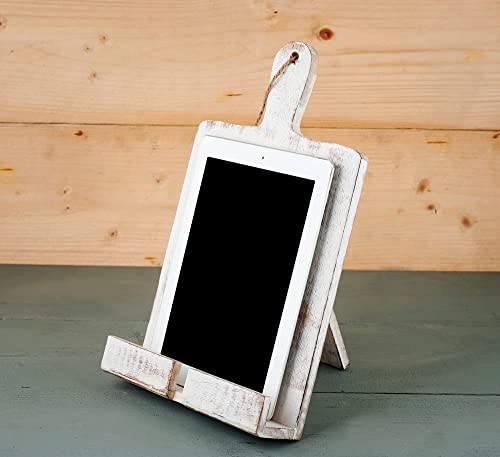 Mothers Day Gifts Wooden Cookbook Stand Chopping Board Style Foldable Recipe Book Stand Holder Easel for Kitchen Text Book Ipad Tablet L 9.5 x B 1.5 x H 14 inches WWnew0101