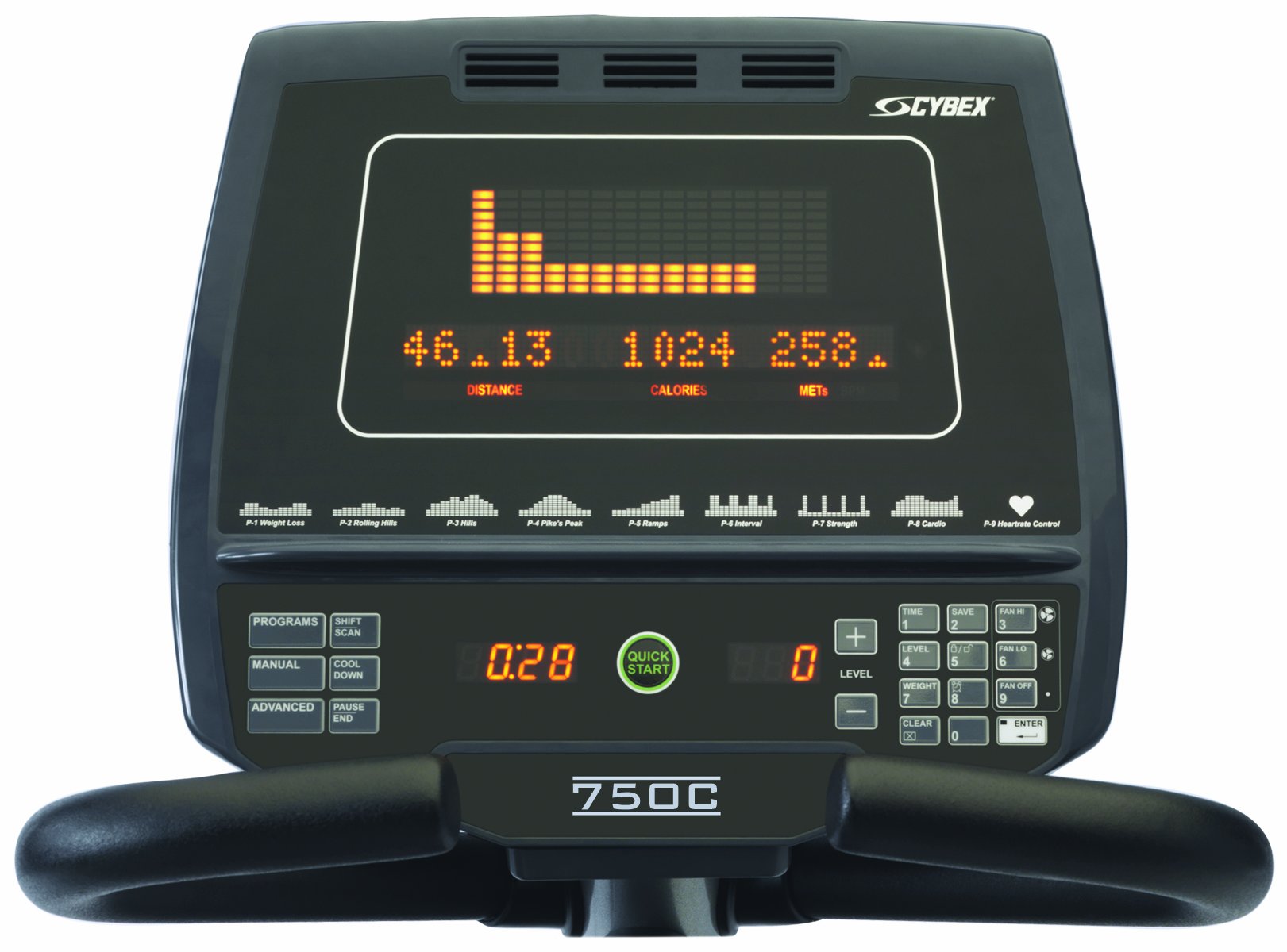 CYBEX 750C Upright Exercise Bike