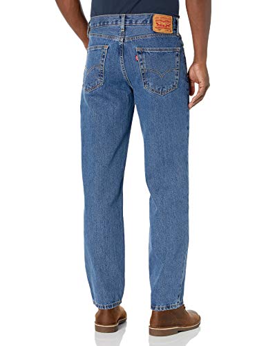 Levi's Men's 550 Relaxed Fit Jeans (Also Available in Big & Tall), Medium Stonewash, 36W x 30L
