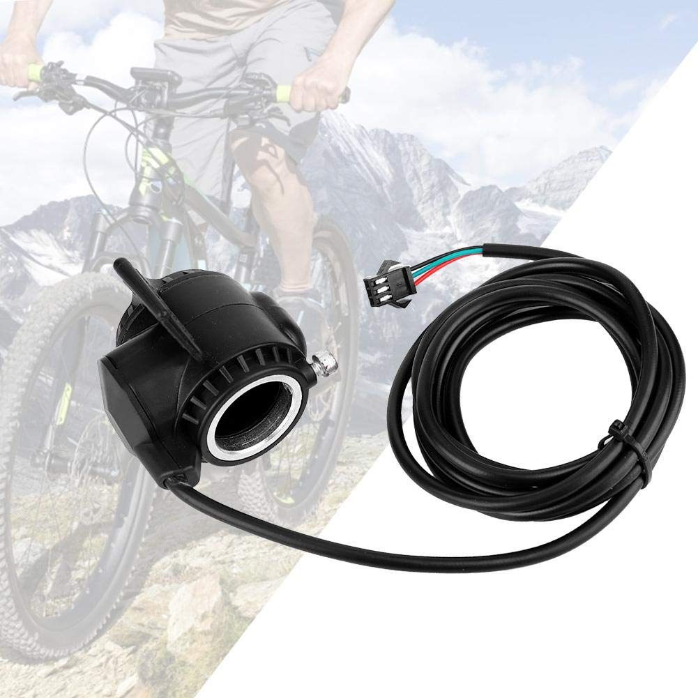 DEWIN Scooter Throttle, Thumb Throttle, Speeds Control 3 Wires Electric Bike Scooter Right Throttle Accessories Replacement Parts for 22.5mm Handlebar