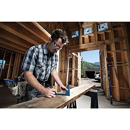 IRWIN Tools Framing Square, Hi-Contrast Aluminum, 16-Inch by 24-Inch (1794447) , Blue
