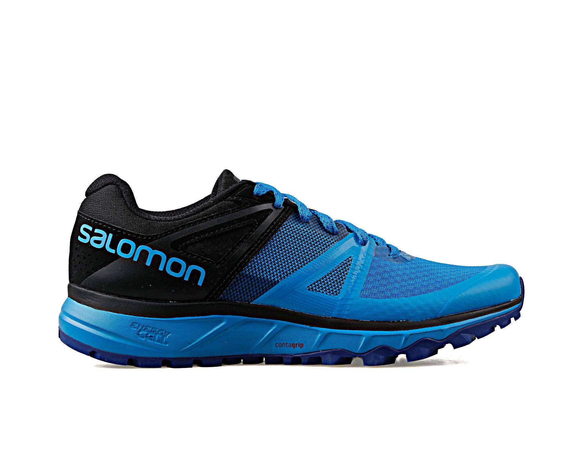 Salomon Men's Trailster Trail Running Shoes, Indigo Bunting/Black/Indigo Bunting, 10.5