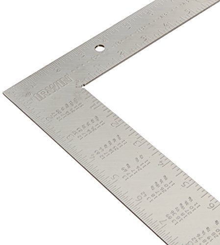IRWIN Tools Framing Square, Steel, 16-Inch by 24-Inch (1794449)