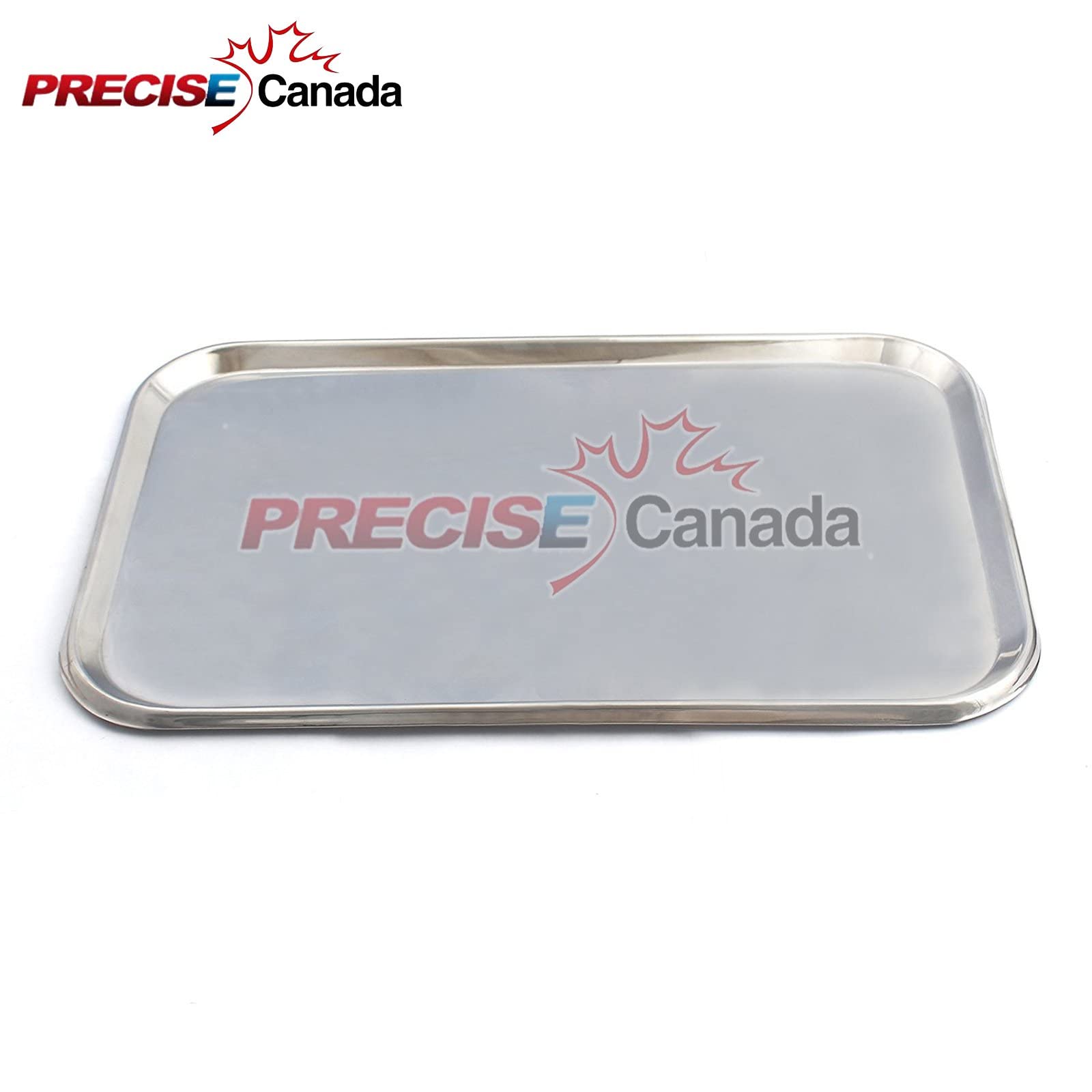 PRECISE CANADA: Flat Type Instrument Tray Stainless Steel 19" X 12 1/2" X 5/8"