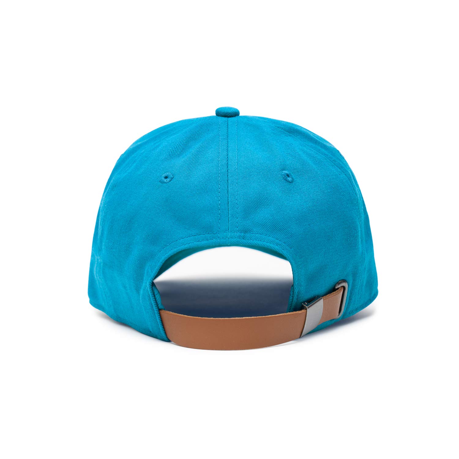 YETI Leather Logo Badge Soft Crown Hat, King Crab Orange