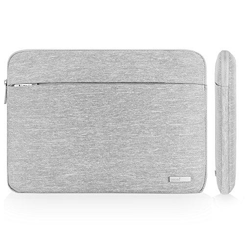 Lacdo 13 inch Laptop Sleeve Case for 13 inch MacBook Air M2 A2681 M1 A2337 A2179 A1932 2018-2022 | 13" New MacBook Pro M2 M1 A2338 A2251 A2289 A2159 A1989 A1706 | 12.9" New iPad Pro Computer Bag, Gray