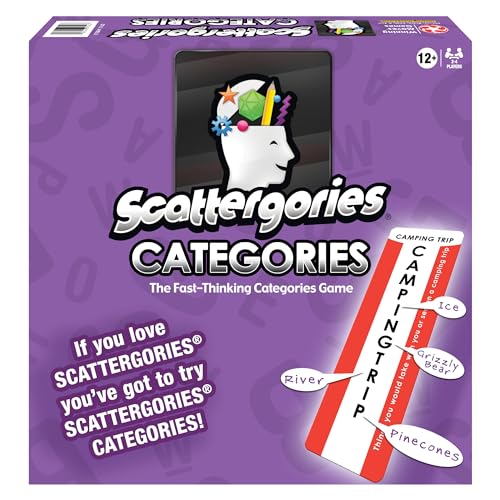 Scattergories Categories by Winning Moves Games USA, Great Twist on the Original Game for 2 to 4 Players, Ages 12+