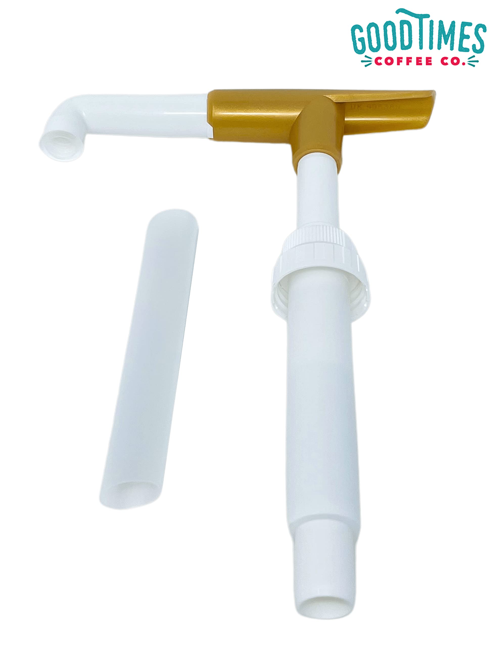 Sauce Pump Dispenser for Ghirardelli Bottles (Pack of 2), Fits 87.3 to 90.4 Ounce Bottles