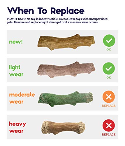 Petstages Dog Chew Toys β Safe and Long Lasting Chewable Sticks - Tough Alternative Chewing Sticks for Dogs