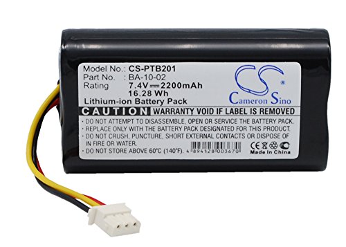 Nvobry Replacement Battery for Citizen CMP-10 Mobile Thermal Printer BA-10-02 (2200mAh) Li-ion