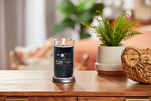 Yankee Candle MidSummer's Night® Signature Medium Pillar Candle, 14.25oz,Black
