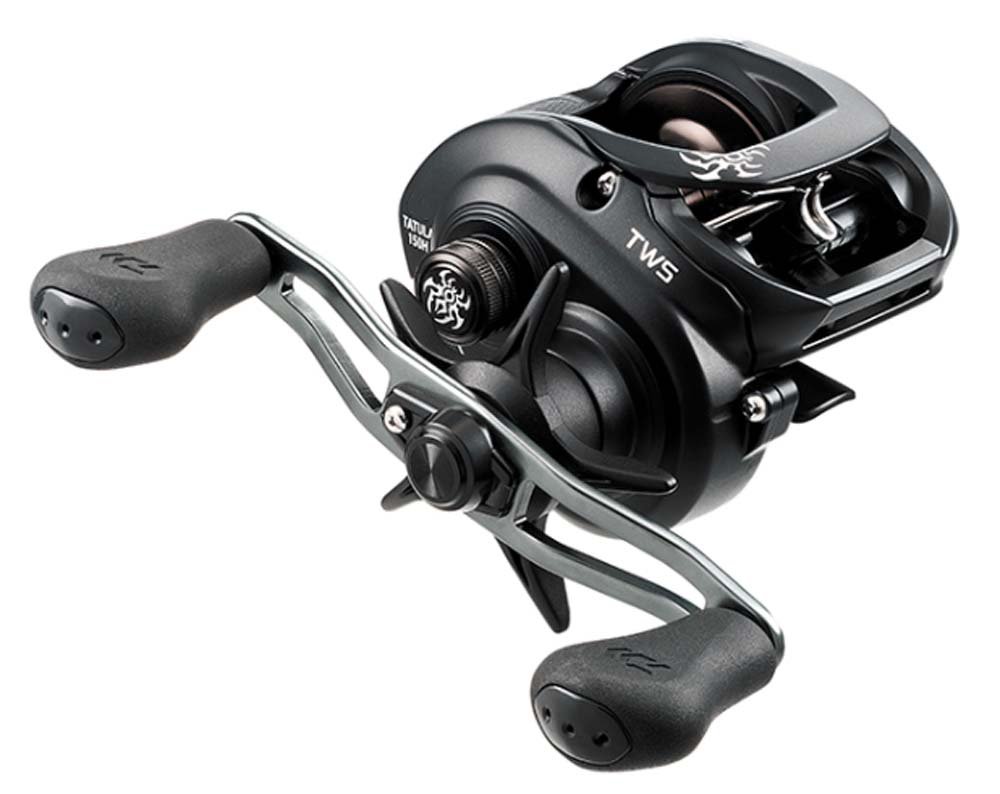 Daiwa, Tatula Casting Reel, 150, 7.3:1 Gear Ratio, 7BB, 1RB Bearings, 20.50" Retrieve, Right Hand Black