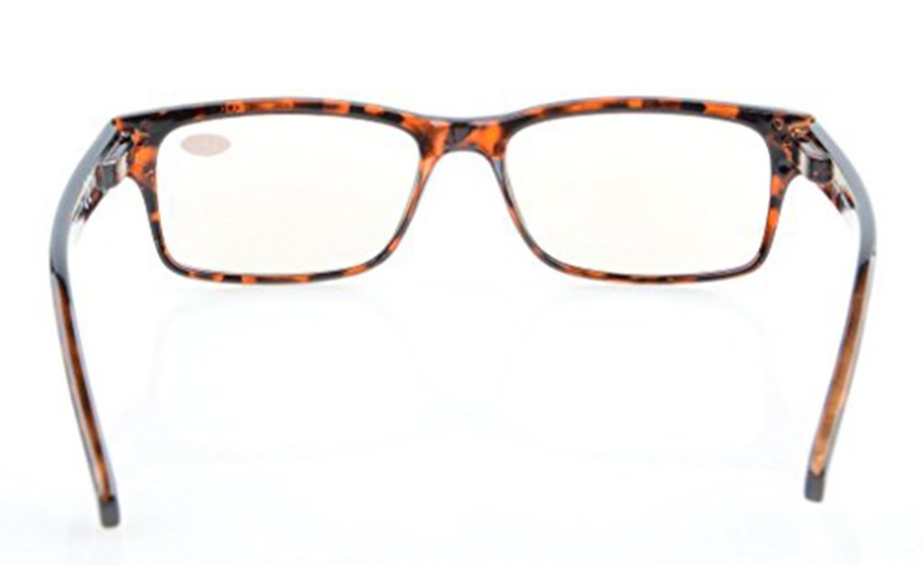CessBlu Computer Reading Glasses Anti Blue Rays Readers,UV Protection,Sleep Better Eyeglasses for Men and Women(Tortoise) +1.5