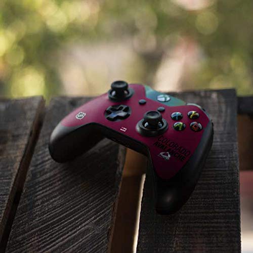 Skinit Decal Gaming Skin Compatible with Xbox One Controller - Officially Licensed NHL Colorado Avalanche Lineup Design