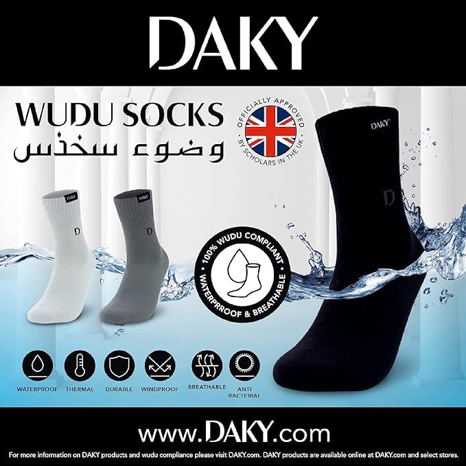 DAKY Waterproof Socks - Phantom X | Men & Women’s outdoor socks for cycling, hiking, running and climbing
