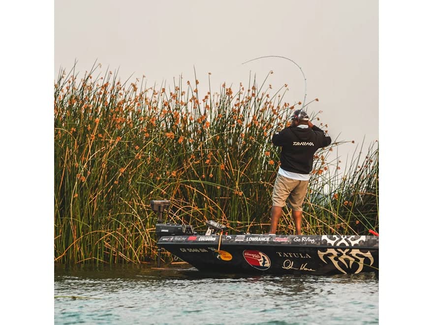 Daiwa, Tatula Elite Signature Series 1 Piece Casting Rod, 7'2" Length, 8-17 lb Line Rate, 1/4-3/4 oz Lure Rate, Medium Power