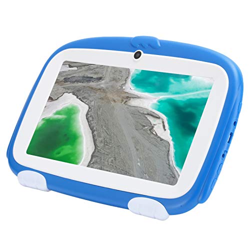 Haowecib Kids Tablet, HD Tablet Capacitive Multi-Touch Screen Stable and Durable Light and Durable High-Speed Response Operation Function for Office for Home(American Plug (100-240V))