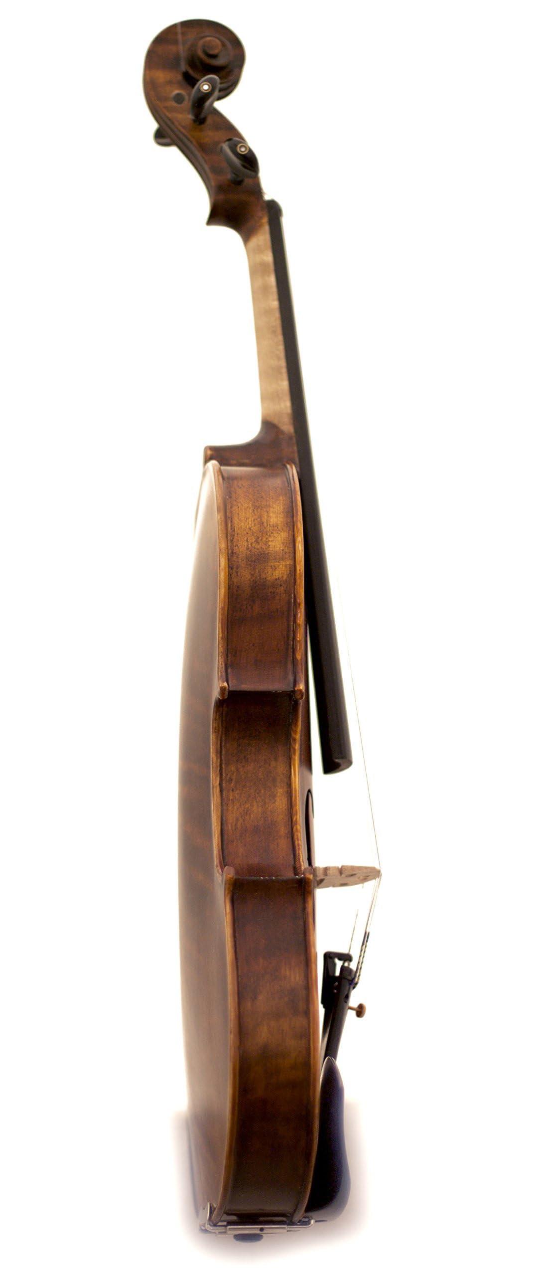 Sky Guarantee Beautiful Flamed Mastero Sound 4/4 Size Professional Hand-made 4/4 Full Size Satin Acoustic Violin Antique Style