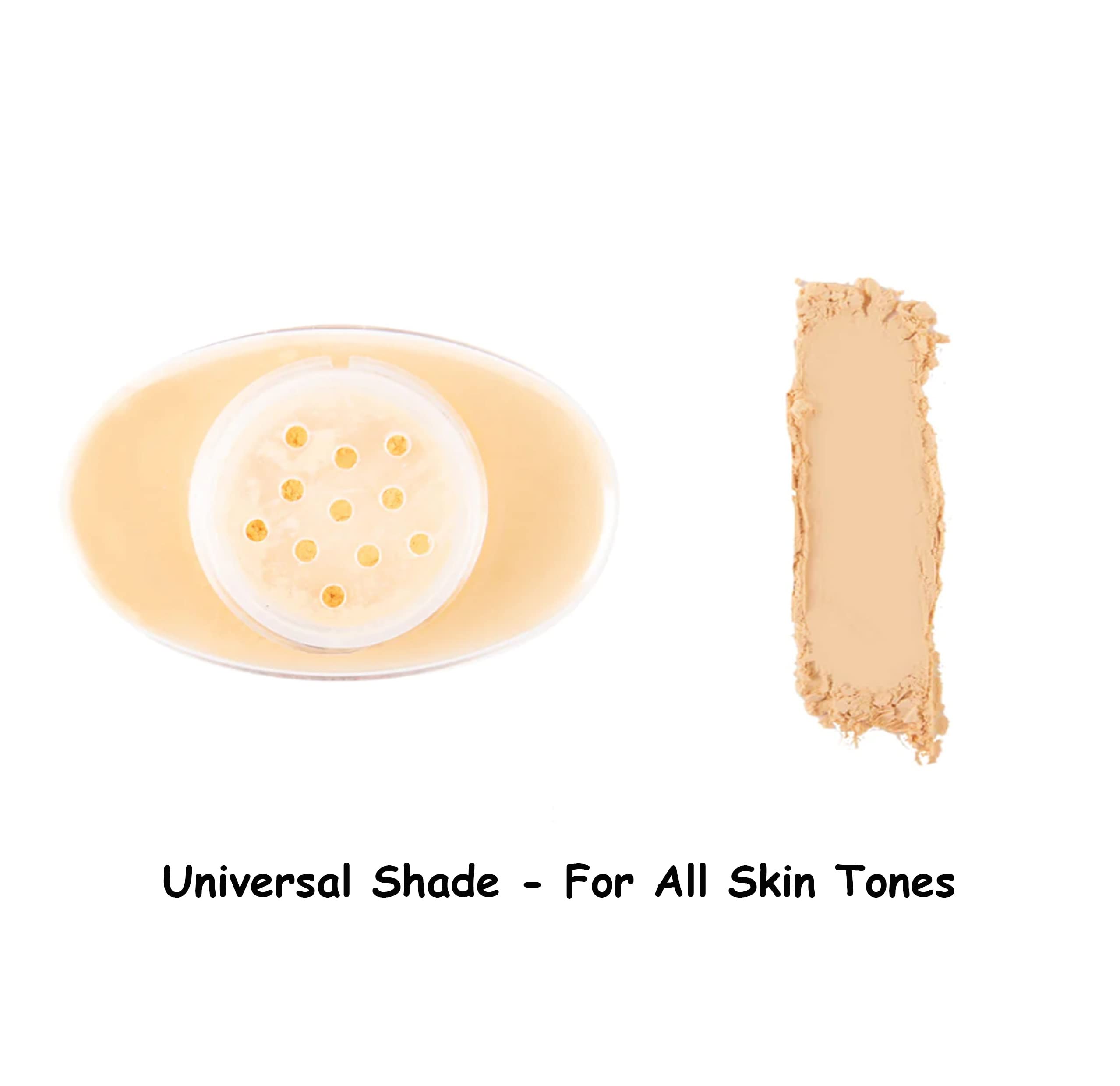 DEALPLUSDEAL Beauty Creations Banana Setting Loose Powder Minimizes Pores and Fine Lines Matte Finish Long Lasting Natural Face Makeup