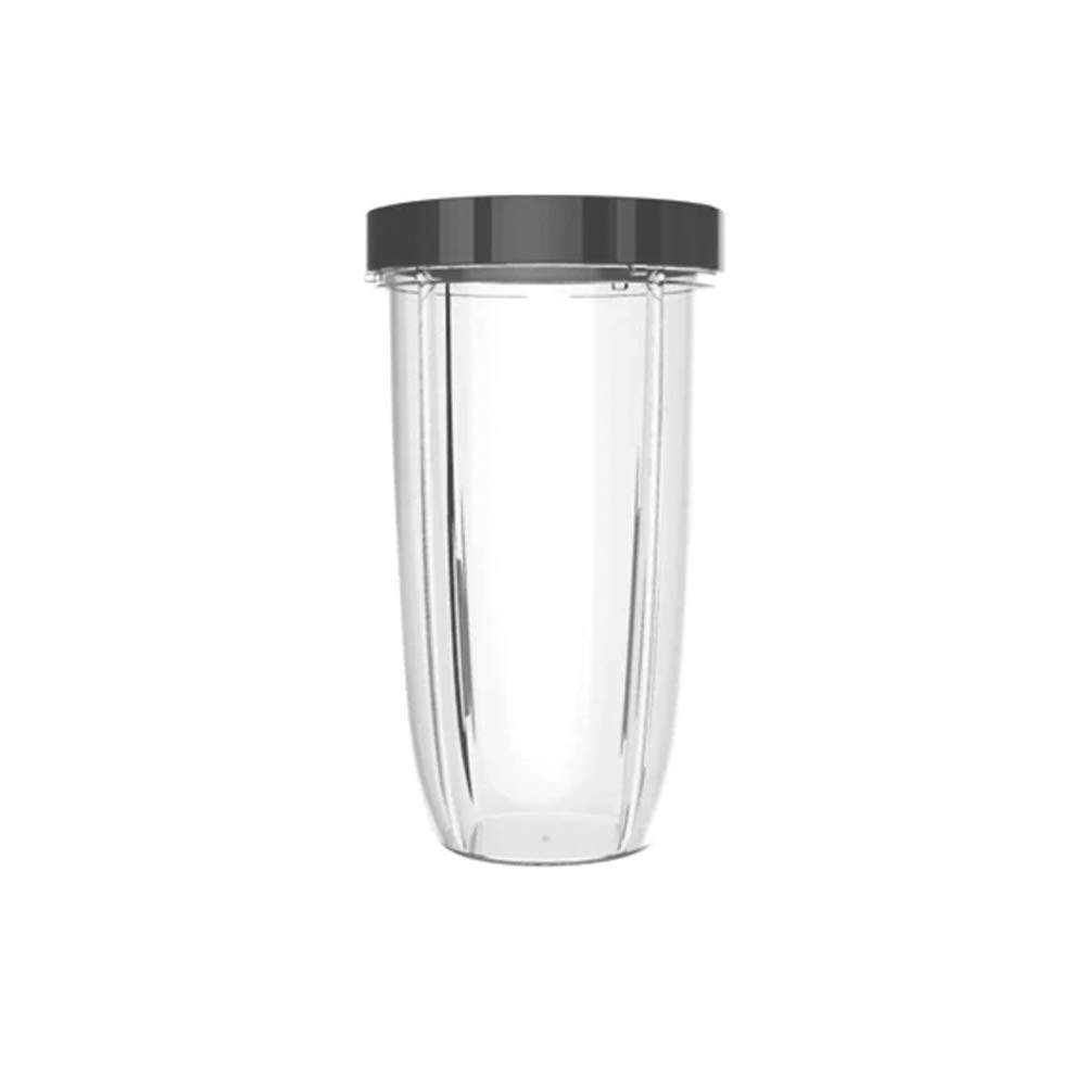 nutribullet Pro 900 Watt Personal Blender - 13-Piece High-Speed Blender/Mixer System, Champagne and NutriBullet 32 Ounce Colossal Cup with Standard Lip Ring