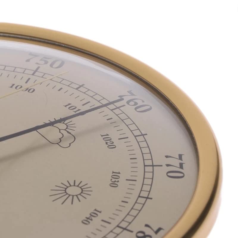 LNYHLXS Wall Mounted Household Barometer Thermometer Hygrometer Weather Station Hanging
