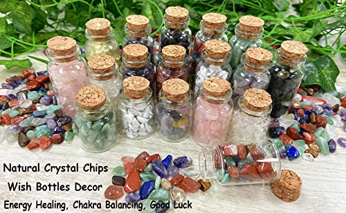XIANNVXI Aquarium Gravel Rocks Fluorite Tumbled Chips Stone Crystals Pebbles Succulent Fish Tank Decorative Stones Natural Healing Crystals Bulk 0.87 lbs