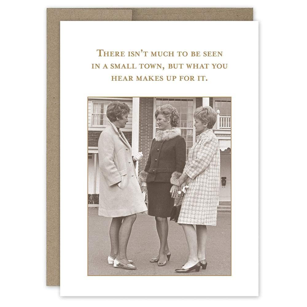 Shannon Martin Design Small Town Birthday Card N/A N/A