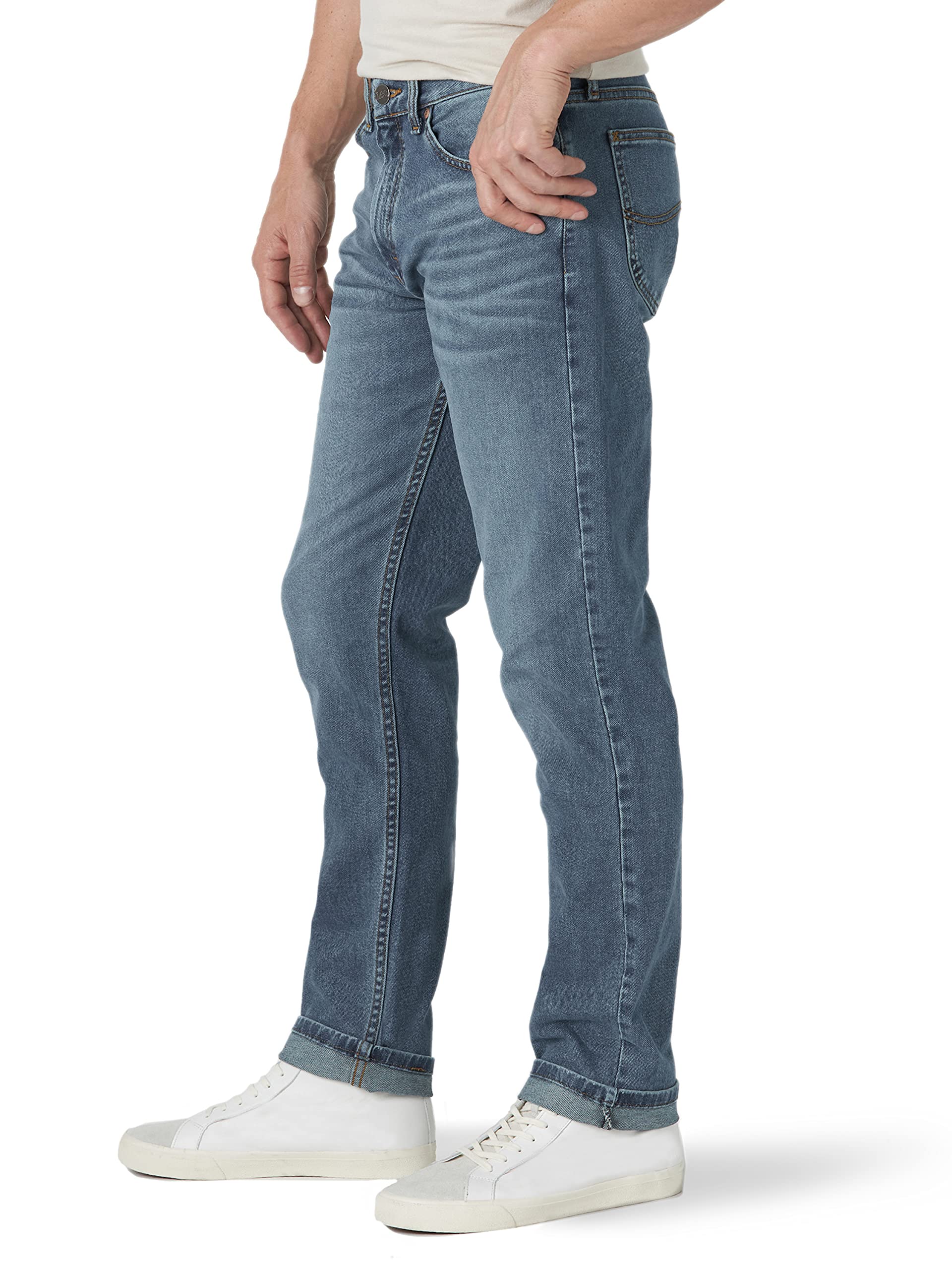 Lee Men's Legendary Athletic Taper Jean Cruise 34W x 32L