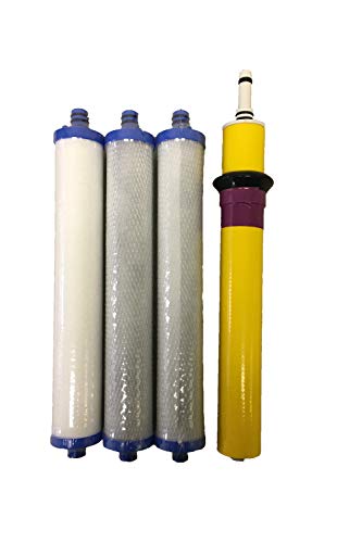 Hydrotech Compatible 41400006-35 GPD Membrane with Filters Set - Membrane Made in USA