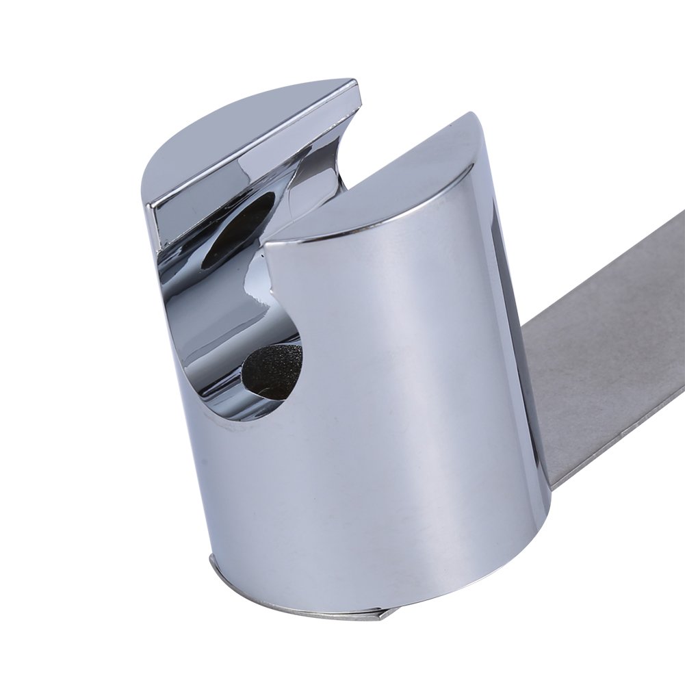 Shanrya Toilet Bathroom Attachment, No Plumber Required Electroplating Easy to Install Modern and Fashion Toilet Bidet Sprayer Holder, for Bathroom Bidet Sprayer(Dedicated Socket, 12)
