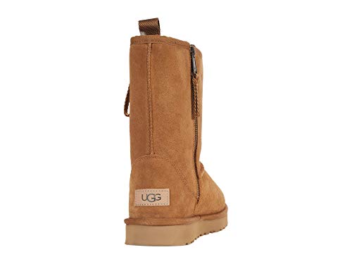 UGG Classic Short Dual Zip II Chestnut 8 B (M)