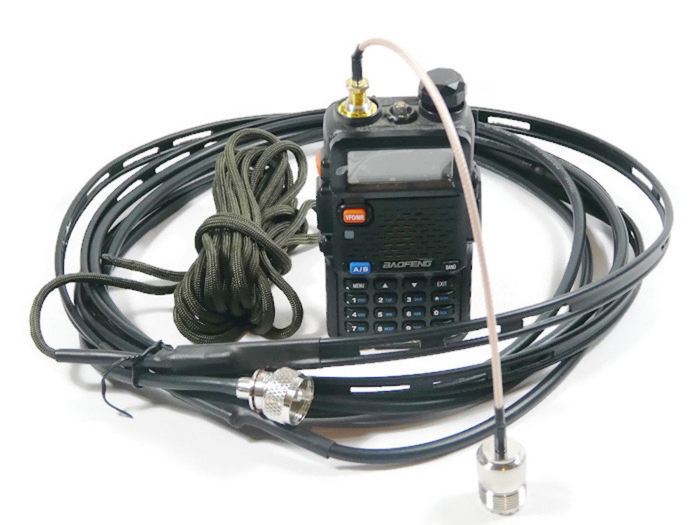 Turns Your Portable Hand Held or Vehicle Ham Radio Into a Survival Tool Choose The Right Adapter for Your Radio SMA Female Fits Radios Wouxum Any Tone Baofeng