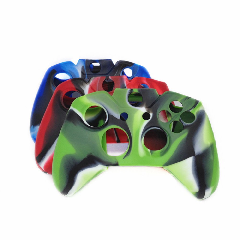 Controller Protective Case for Xbox One, CALLANY 3 Pack Soft Anti-Slip Silicone Controller Cover Skins with Thumb Grips Set
