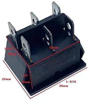 Generator Start Switch for Champion CPE 100397 100423 46539 46565 76533 3500W 3800W 16A 250V AC 20A 125V AC
