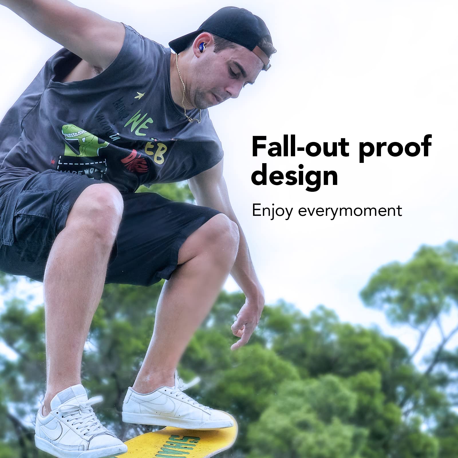 S&O by MIFO S True Wireless Earbuds Active Noise Canceling, Bluetooth 5.2, 6Mics ENC Noise Cancelling Headphones, IPX7 Waterproof, Deep Bass Wireless Sport Earbuds
