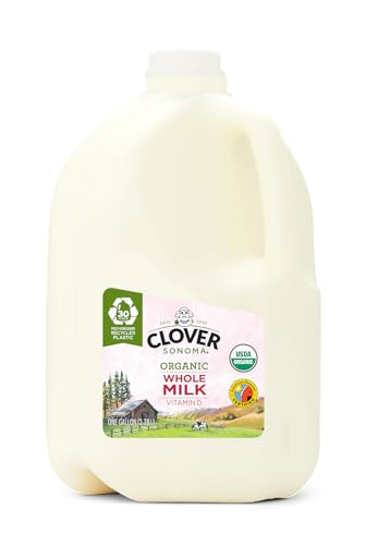 Clover Sonoma, Organic Whole Milk Gallon, 128 oz